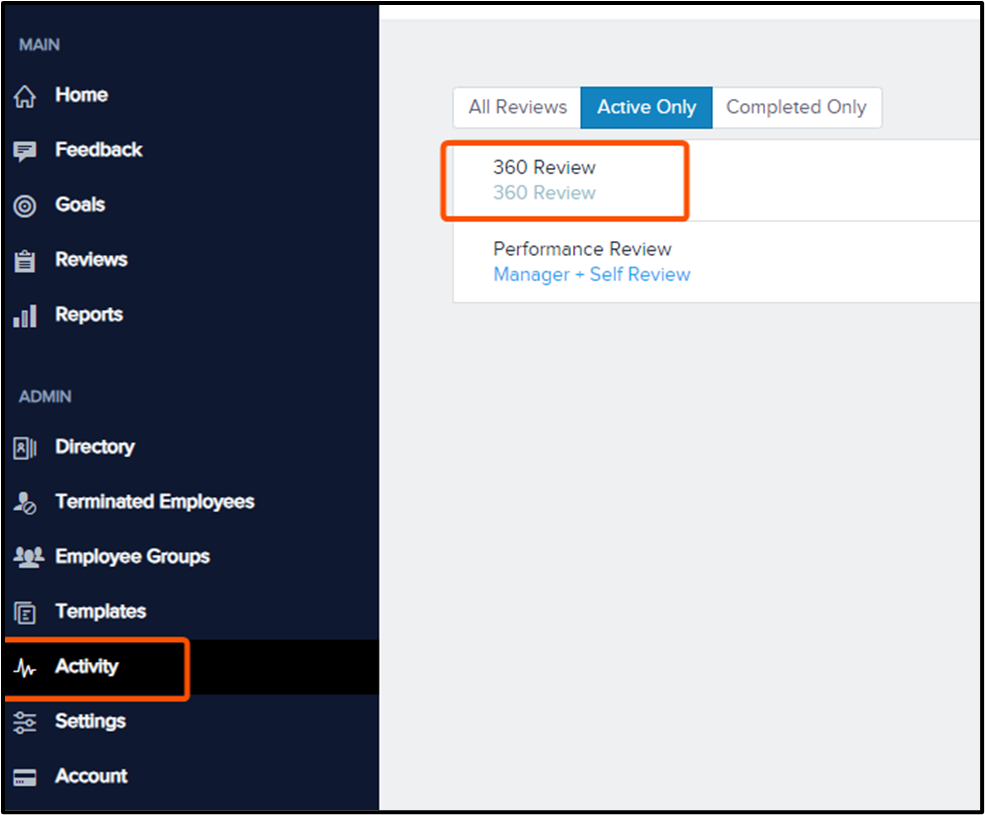 TriNet Perform- How to Start and Complete a 360 Review – TriNet Cloud Help Desk